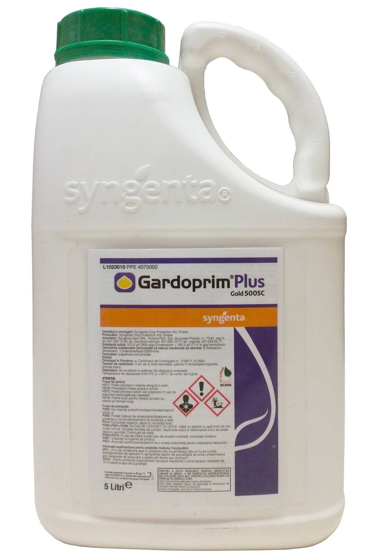 Erbicid GARDOPRIM PLUS GOLD 500 SC - 5 Litri, Syngenta, Preemergent ...