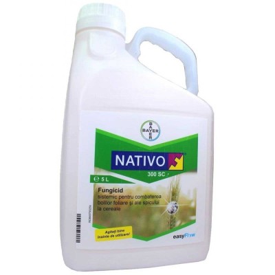 Fungicid NATIVO 300 SC - 5 Litri, Bayer, Grau, Orz, Sistemic | Agro